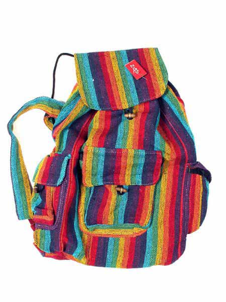 Mochila Hippie Rasta Grande. Mochila BOHE02 | ZAS